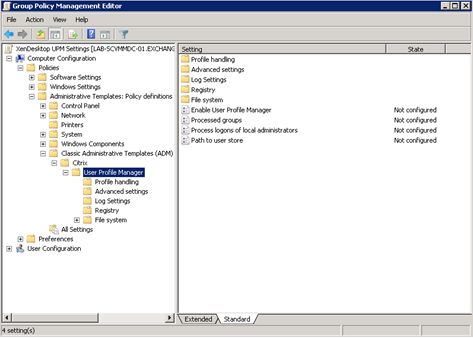 Introduction to Citrix User Profile Manager – ballblog