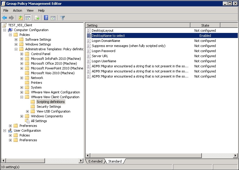 VMware View: Auto-launching a virtual desktop when multiple ...