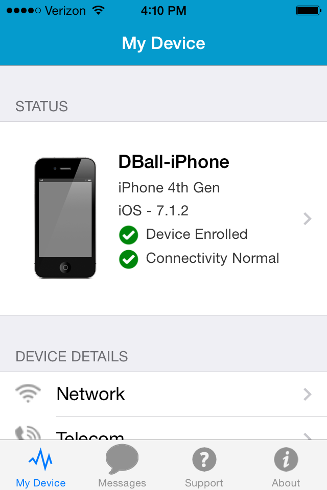 Installing the AirWatch MDM Agent on a Mobile Device – ballblog