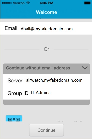 Installing the AirWatch MDM Agent on a Mobile Device – ballblog