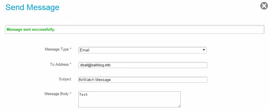 The AirWatch Self-Service Portal – ballblog