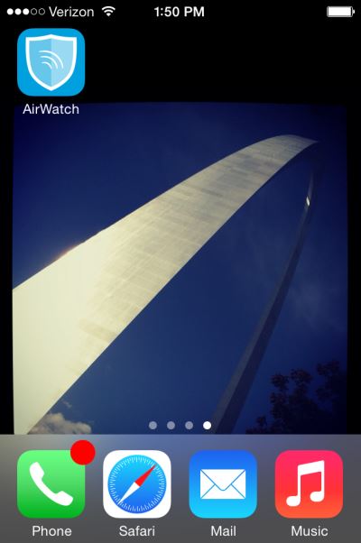 The AirWatch Self-Service Portal – ballblog