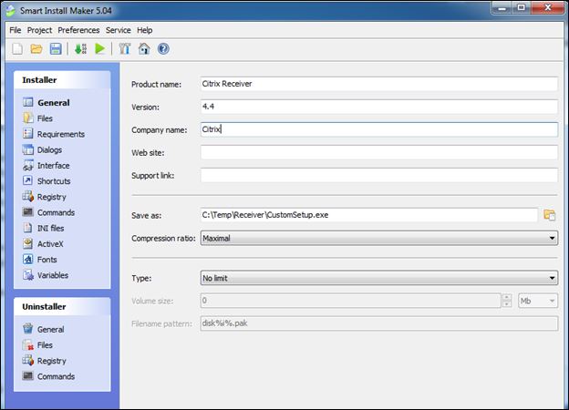 Creating Custom EXEs with Smart Install Maker – ballblog